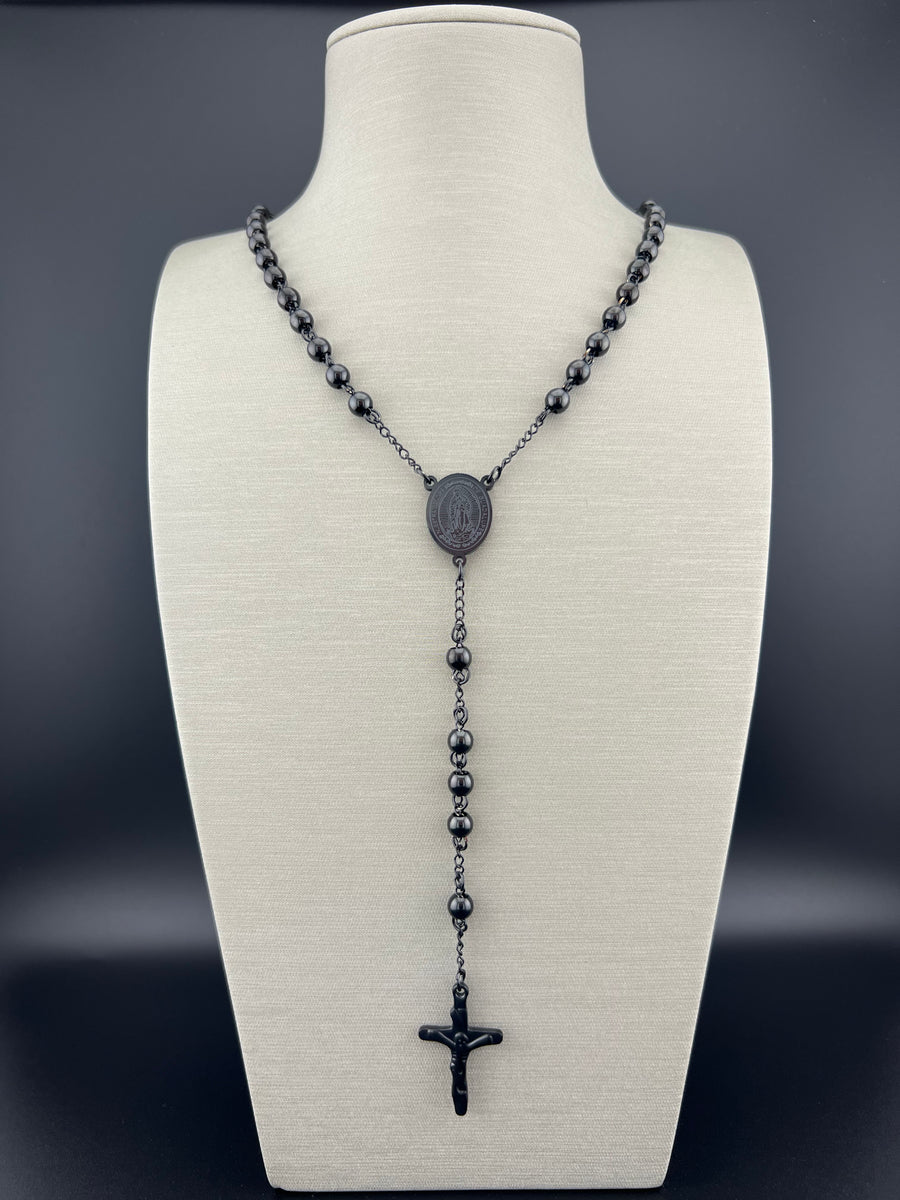 Men's Stainless Steel Rosary – Forever K Design